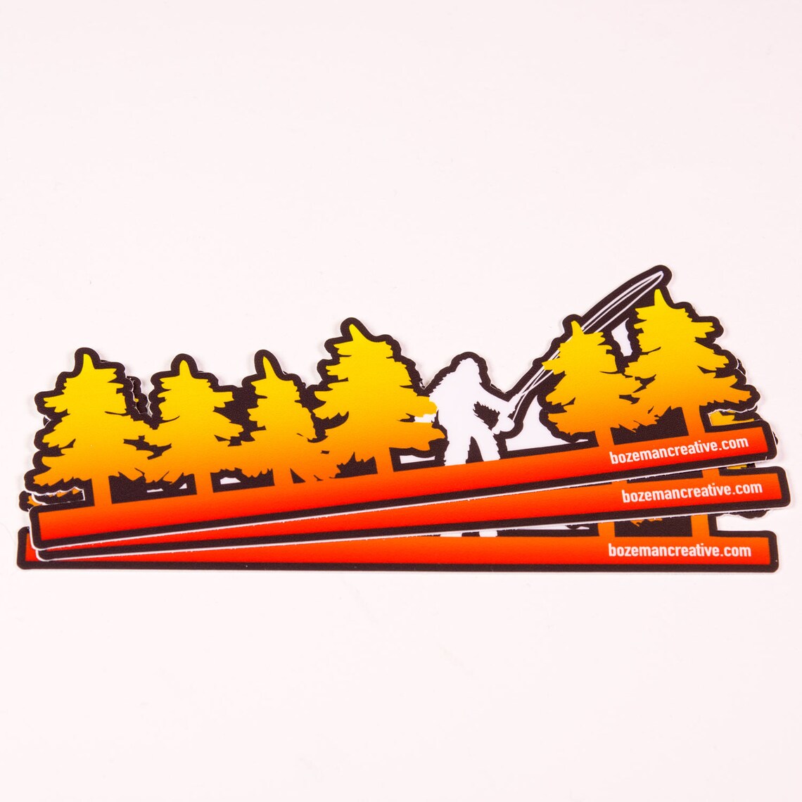Fly Squatchin' Sticker - Etsy