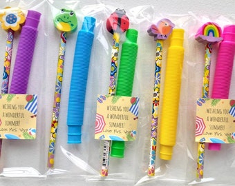 Printable Pencil Birthday Favor Tag DIY Printable Birthday - Etsy