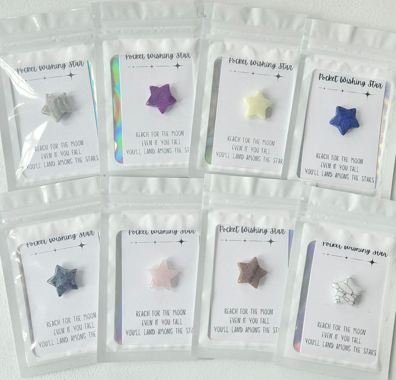 Star Worry Stone, Classroom Gifts, Teacher Handouts, Worry Stone Favors ...