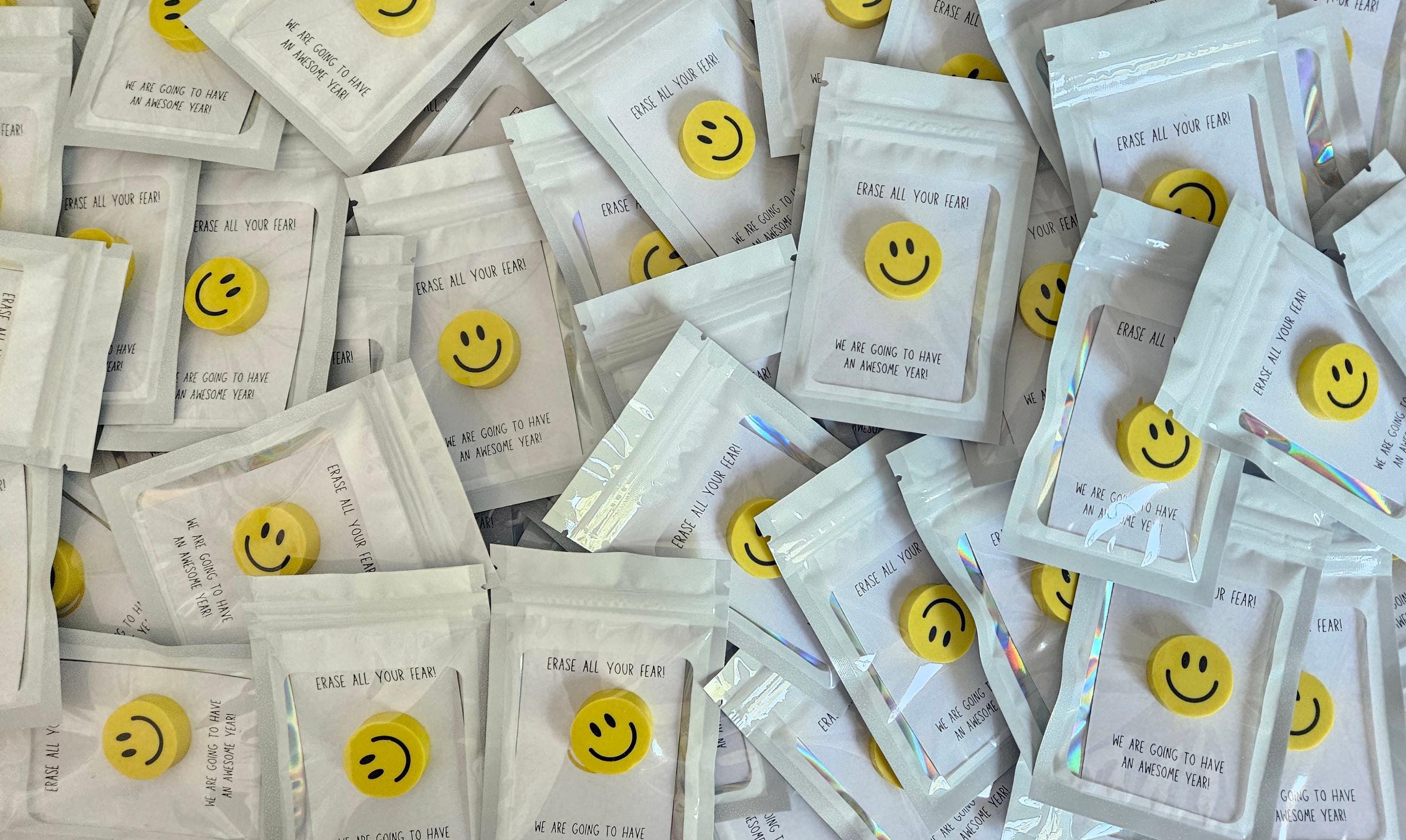 Back to School Eraser Favor, Classroom Gifts, New School Year Favors ...