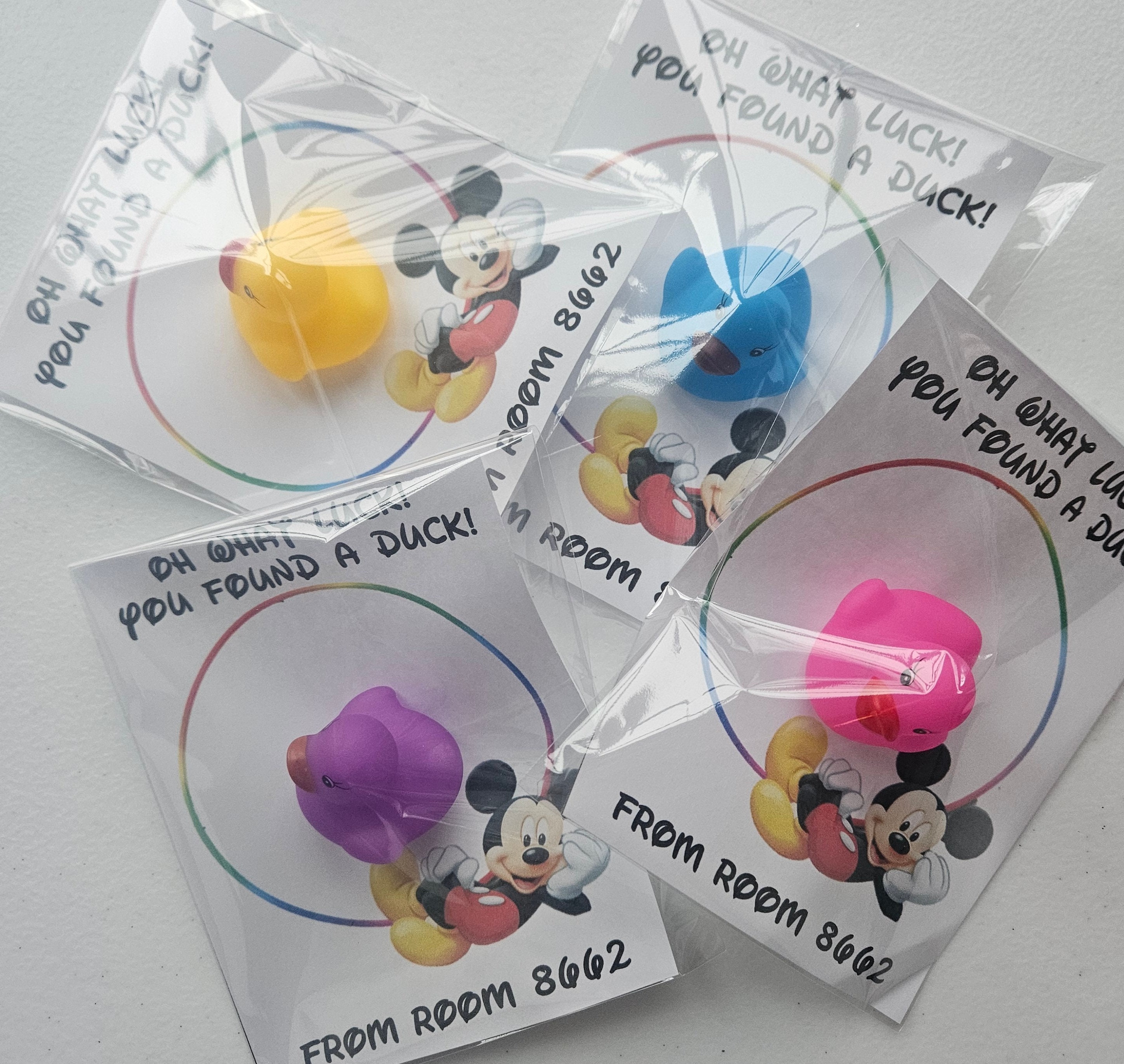 Disney Duck Favor Pack, Duck Favors, Disney Cruise, Pixie Dust Gifts ...