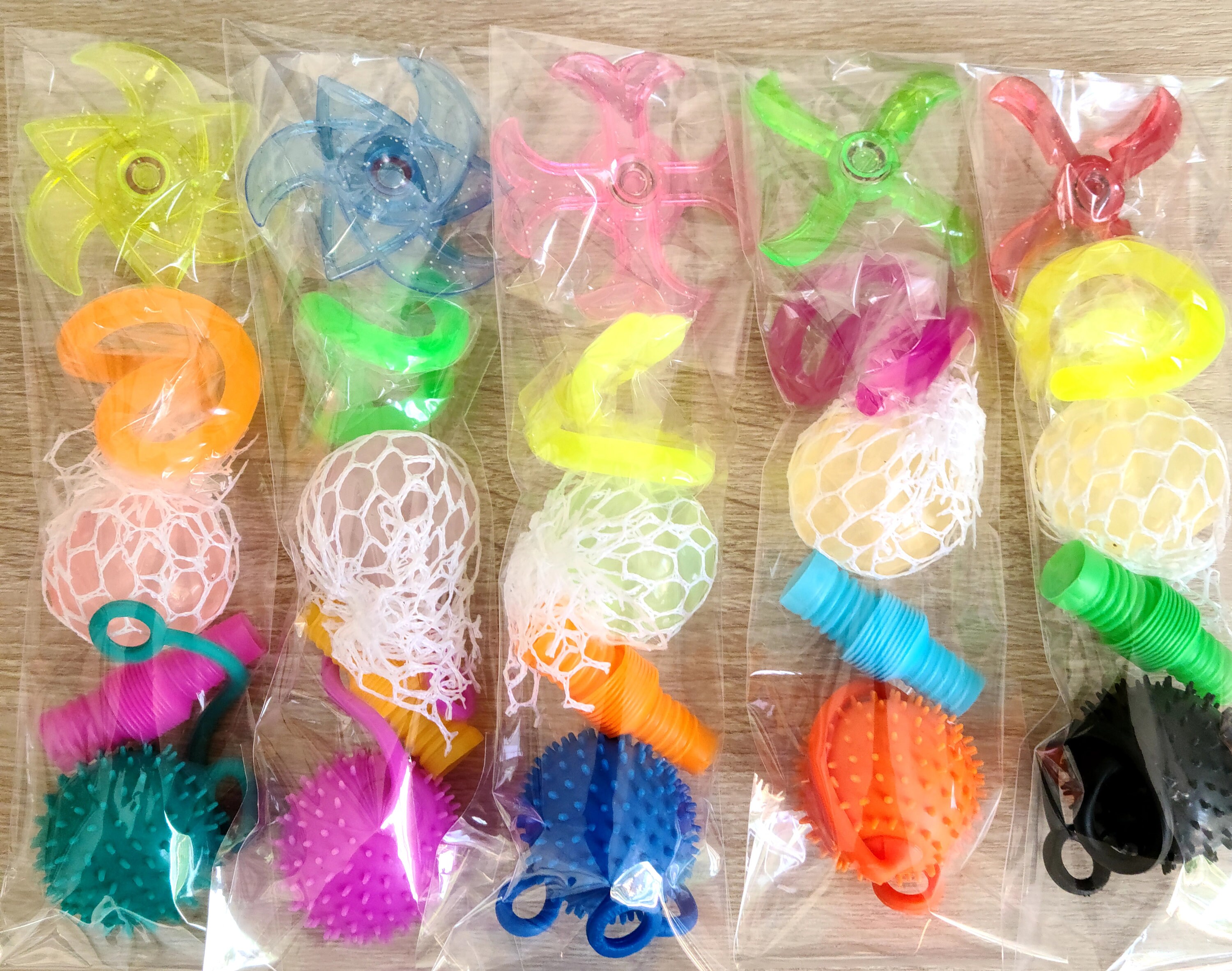 Birthday Party Fidget Favor Pack Fidget Favors Squish Pack - Etsy