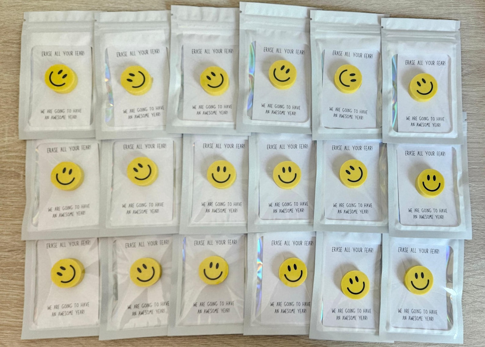 Back to School Eraser Favor, Classroom Gifts, New School Year Favors ...