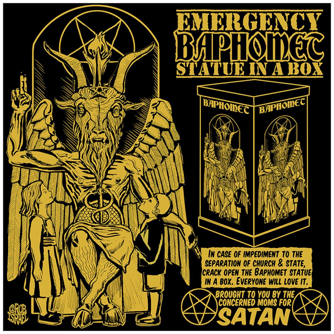 Baphomet in A Box 12x12 Signed & Numbered Print - Etsy