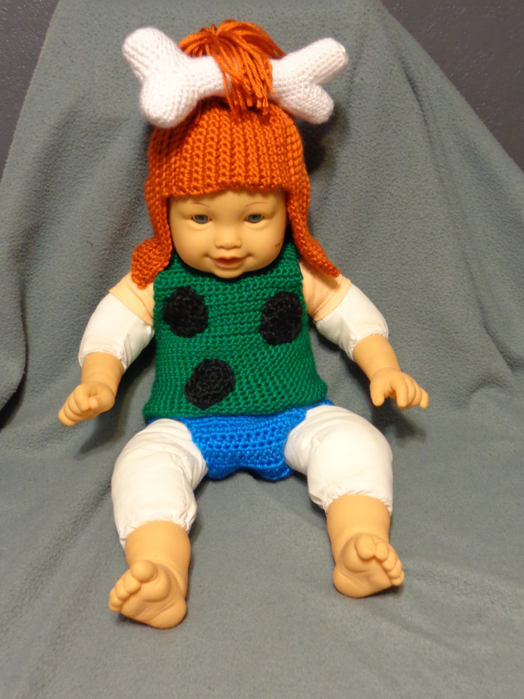 Flintstones Inspired Pebbles Photo Prop Set - Etsy