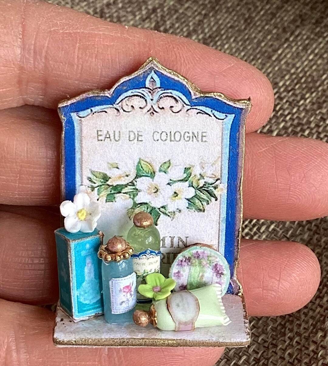 Miniature Perfume Display - Etsy