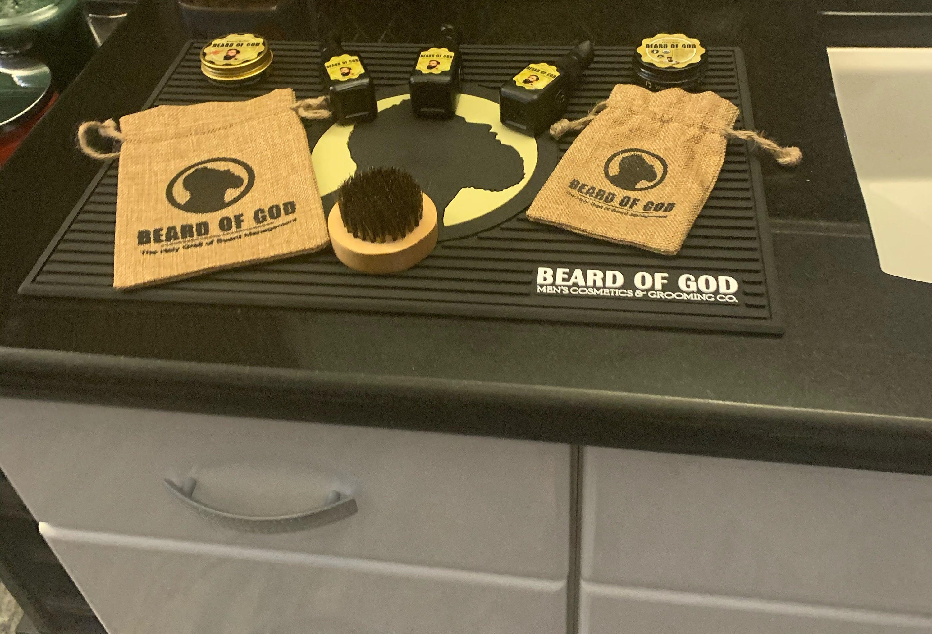 Non-slip Dotted Barber & Stylist Tool and Station Protection - Etsy