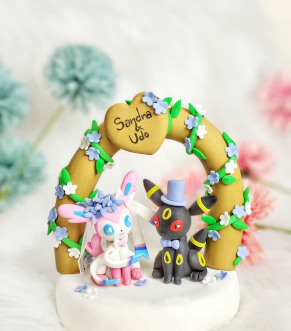Pokemon Wedding Cake Toppers