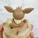 Cute Eevee Figure Handmade Clay Pokemon Clay Figure - Etsy