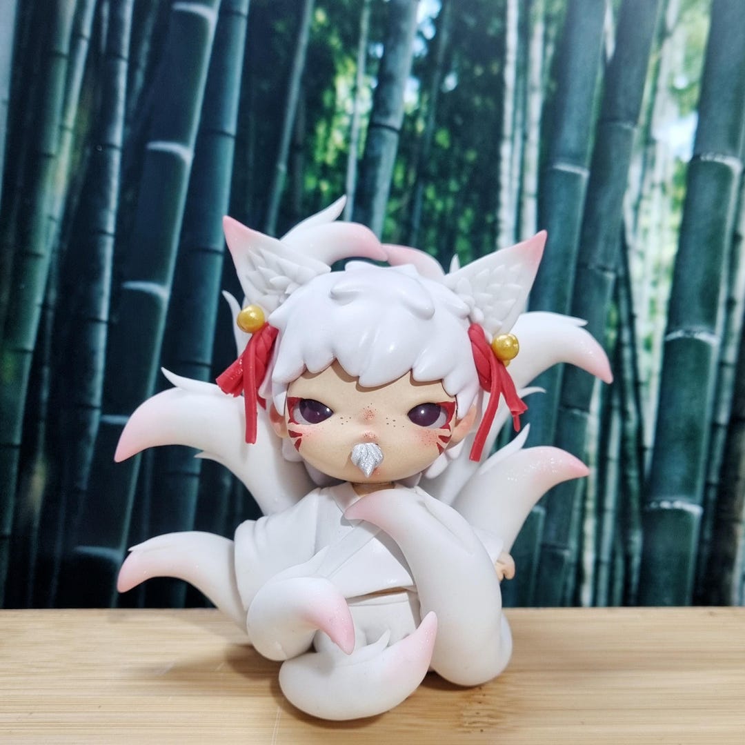 Customize Commission: Custom Hirono Popmart Vol 2 to Fox Spirit Nine ...