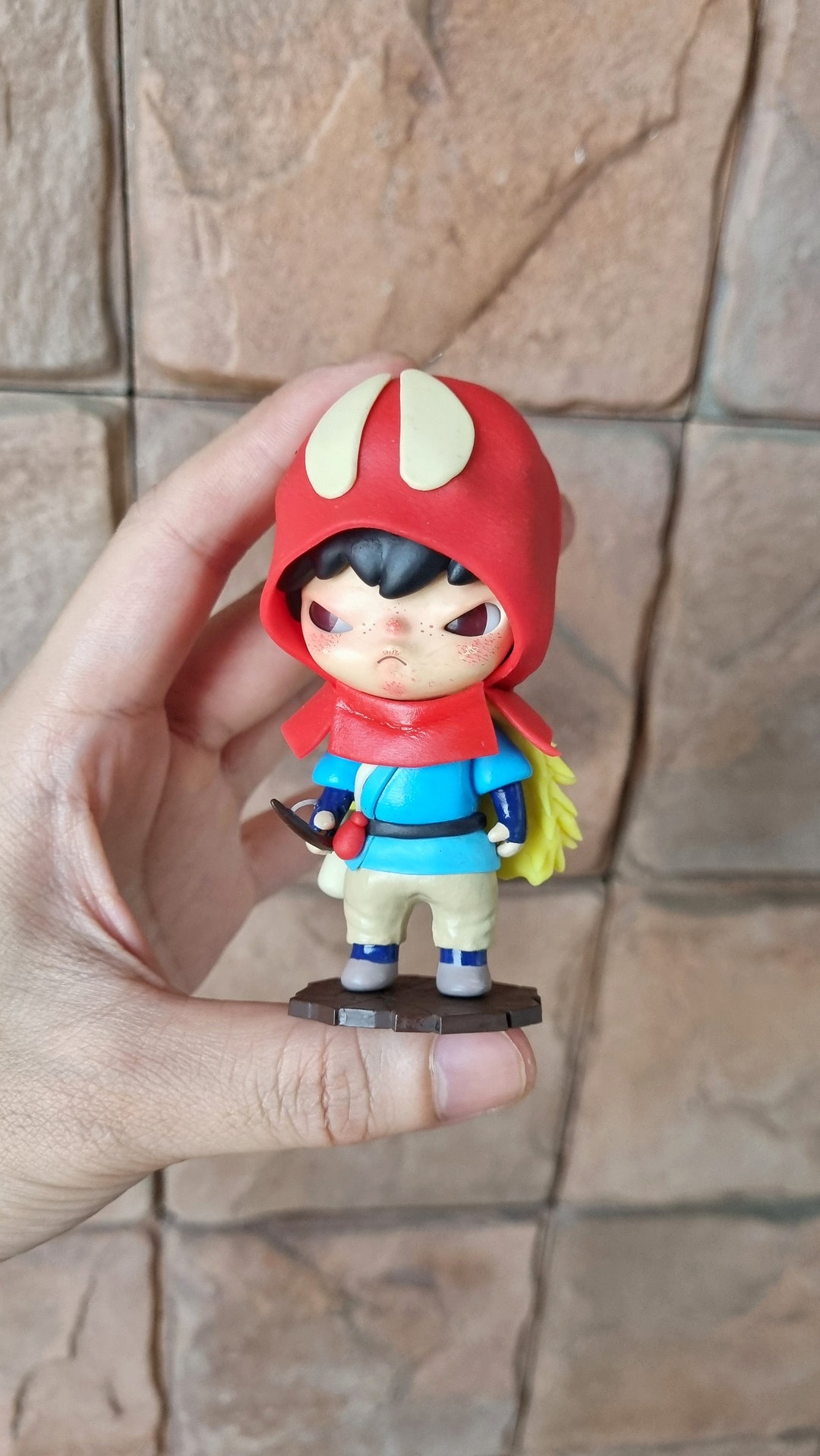 Customize Commission: Custom Hirono Popmart Vol 2 to Ashitaka - Etsy