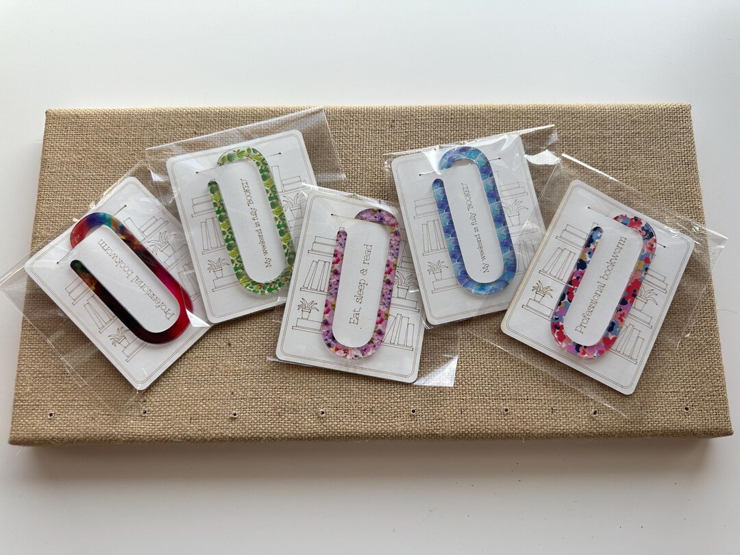 Jumbo Paperclip, Bookmark, Bag Clip, Office Accessory - Etsy