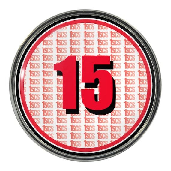 15 Age Rating Image on Metal Fridge Magnet | Etsy