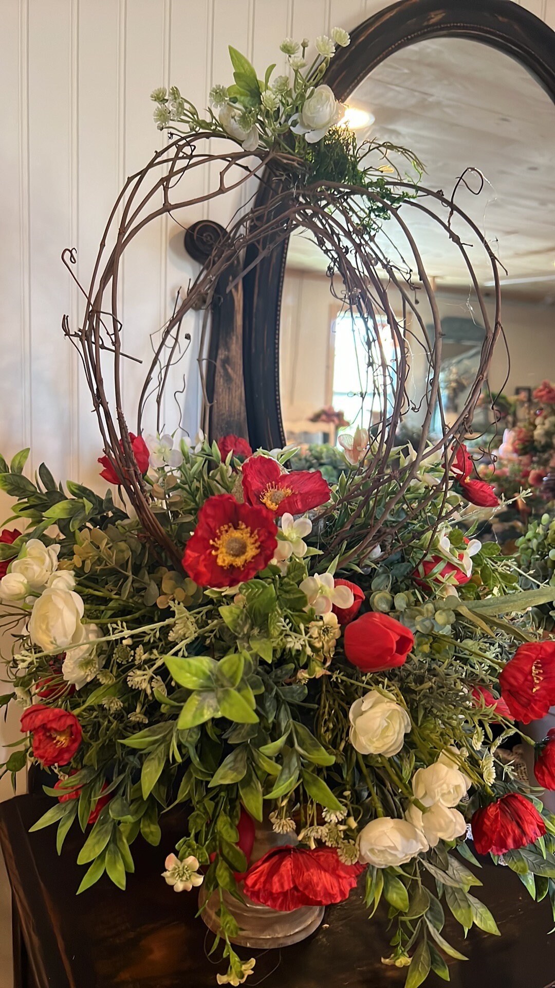 Candlestick Arrangement, Candlestick Centerpiece, Candlestick Floral ...