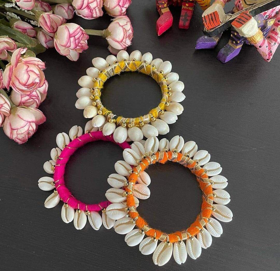 100 Pcs Kaudi Bangles Women Bracelet/sangeet Mehndi Indian Wedding Bangles Mehendi/wedding ...