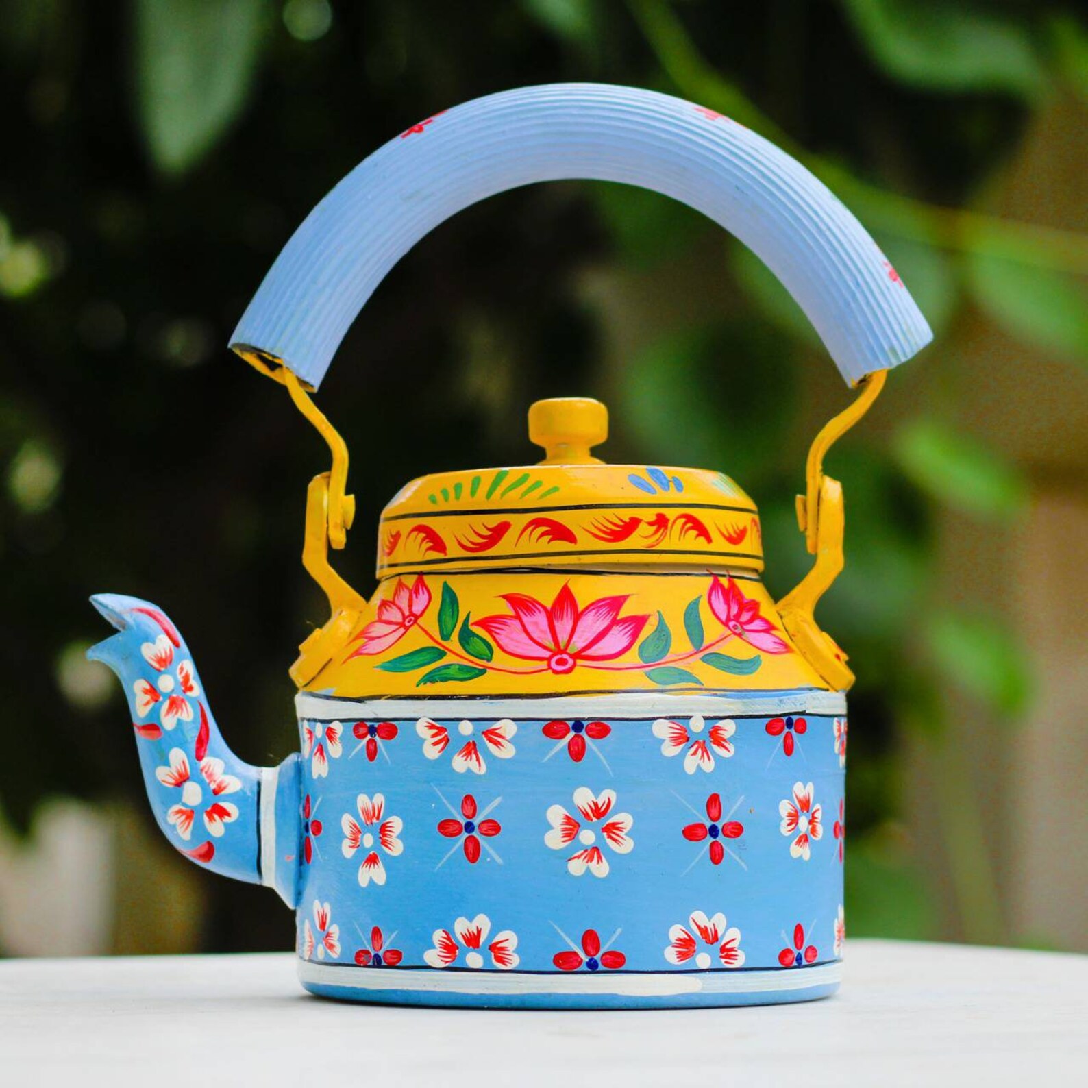 Handmade Designer Tea Pot Hand-painted Tea Kettle Home Decor - Etsy