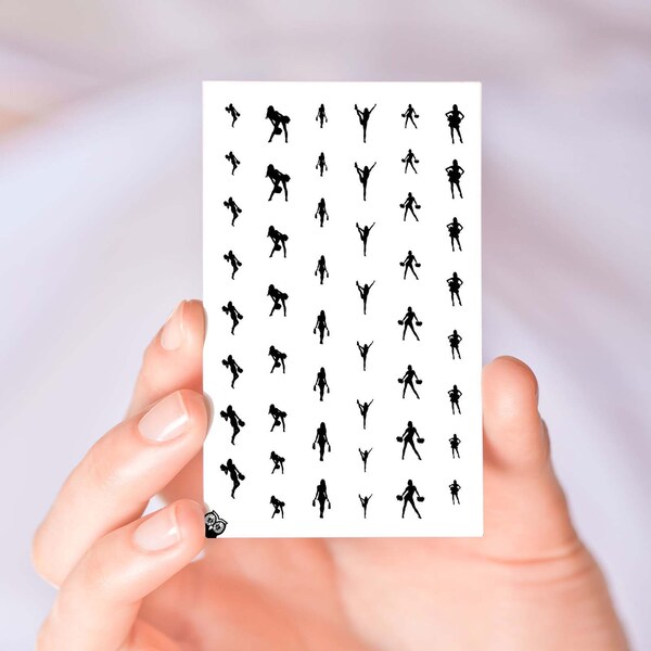 Cheerleader Decal - Etsy