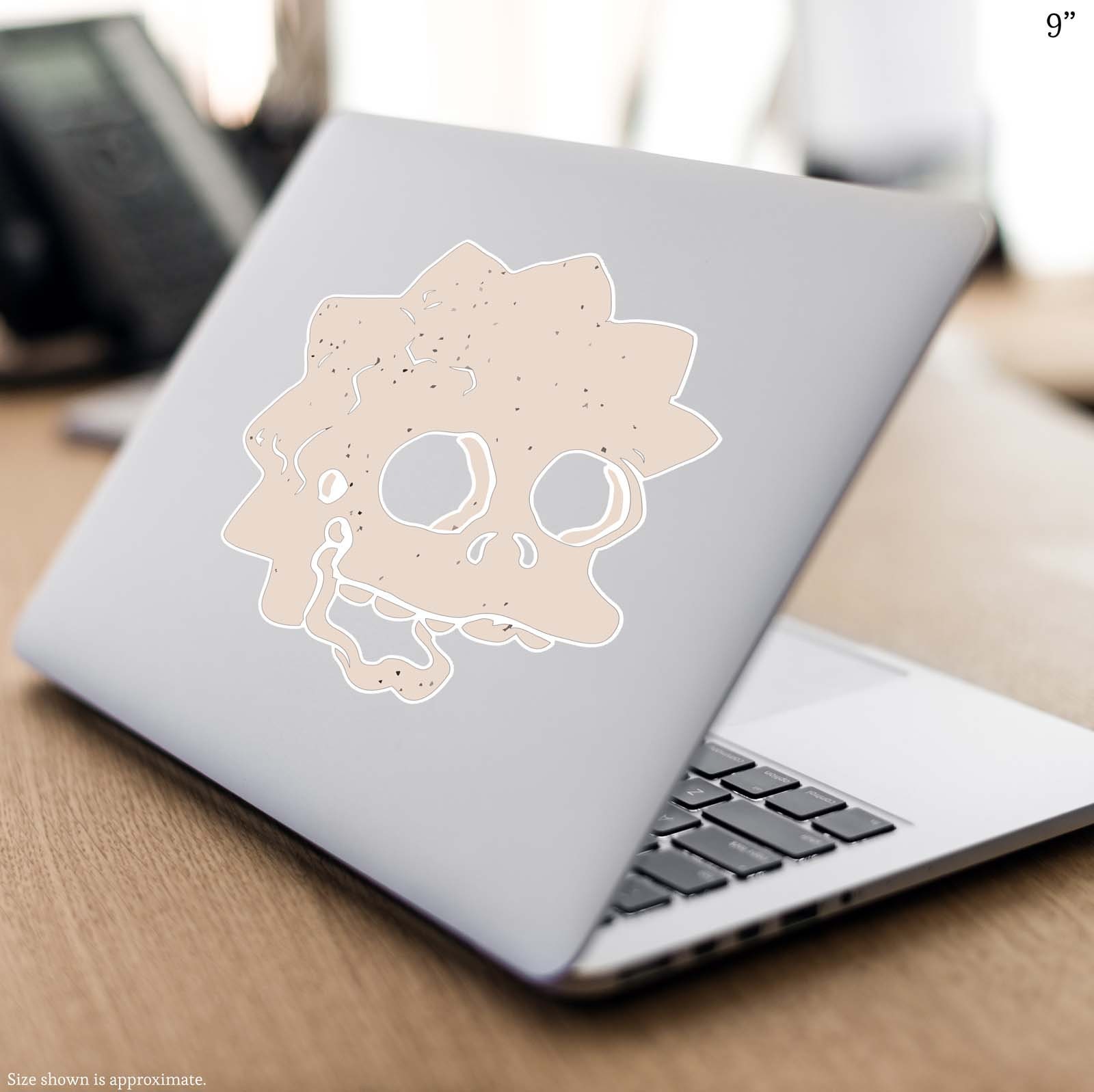 Halloween Skull Vinyl Decal Sticker Static Cling Window Film Vinyl Iron ...