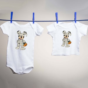 Mickey Style Halloween Mummy Decal vinyl Sticker Static - Etsy