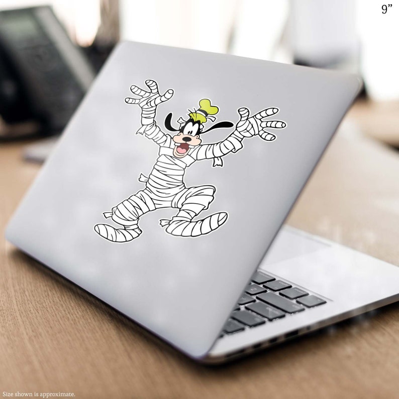 Halloween Mummy Vinyl Decal Sticker Static Cling Window Film Vinyl Iron ...