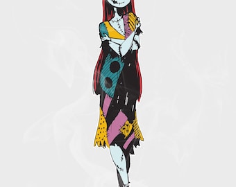 Jack & Sally Vinyl Decal - Etsy