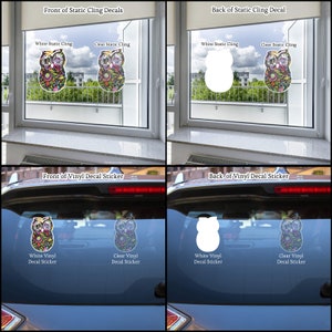 Classic Horror Vinyl Decal Sticker Static Cling Window Film Vinyl Iron ...