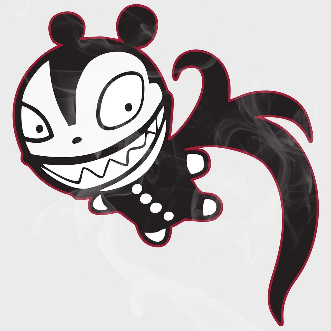 Creepy Teddy Vinyl Decal Sticker Static Cling Window Film Vinyl Iron-on ...