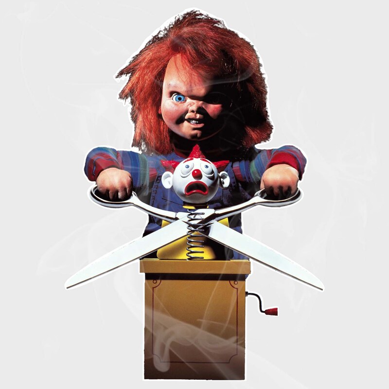 Scary Window Decal - Etsy