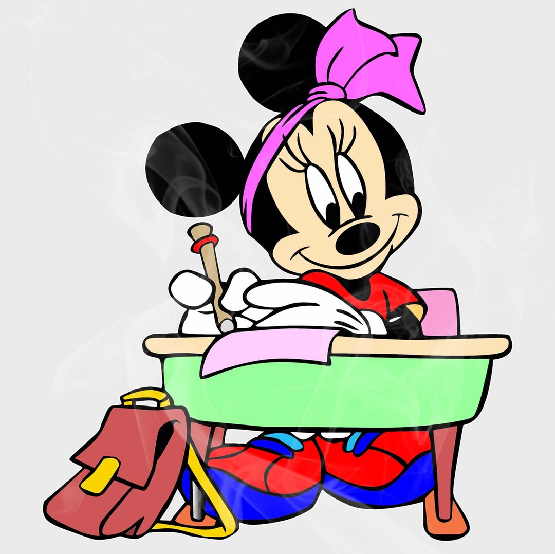 Minnie Style Back to School Decal vinyl Sticker Static - Etsy