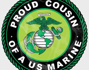 Marine Corps Static Cling - Etsy
