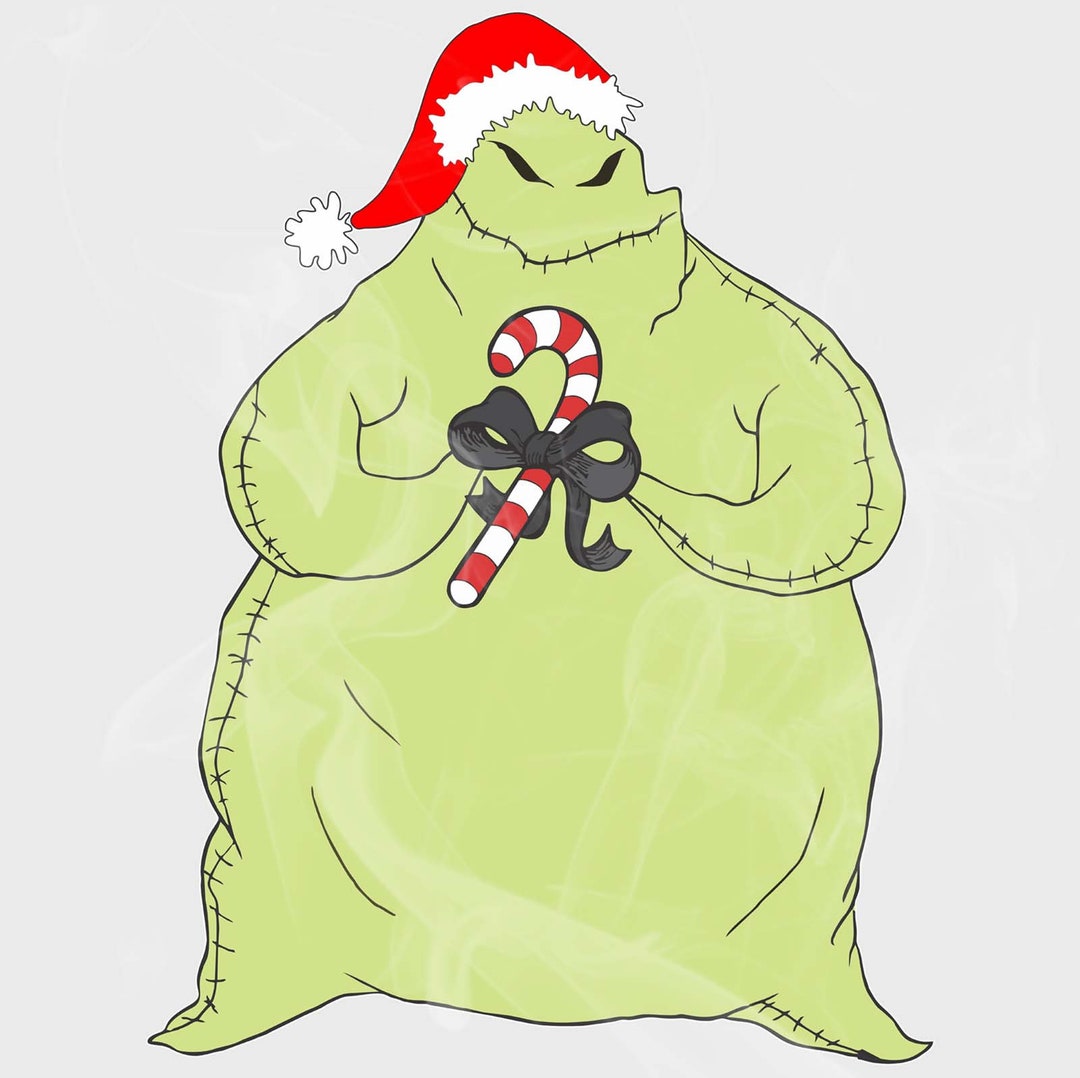 Oogie Boogie Christmas Vinyl Decal Sticker Static Cling Window Film ...