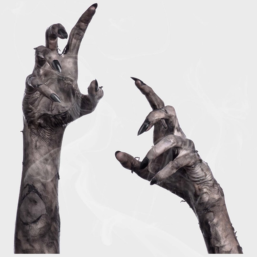 Zombie Hands Vinyl Decal Sticker Static Cling Window Film Vinyl Iron-on ...