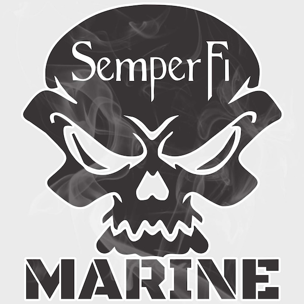 Semper Fi Decal - Etsy