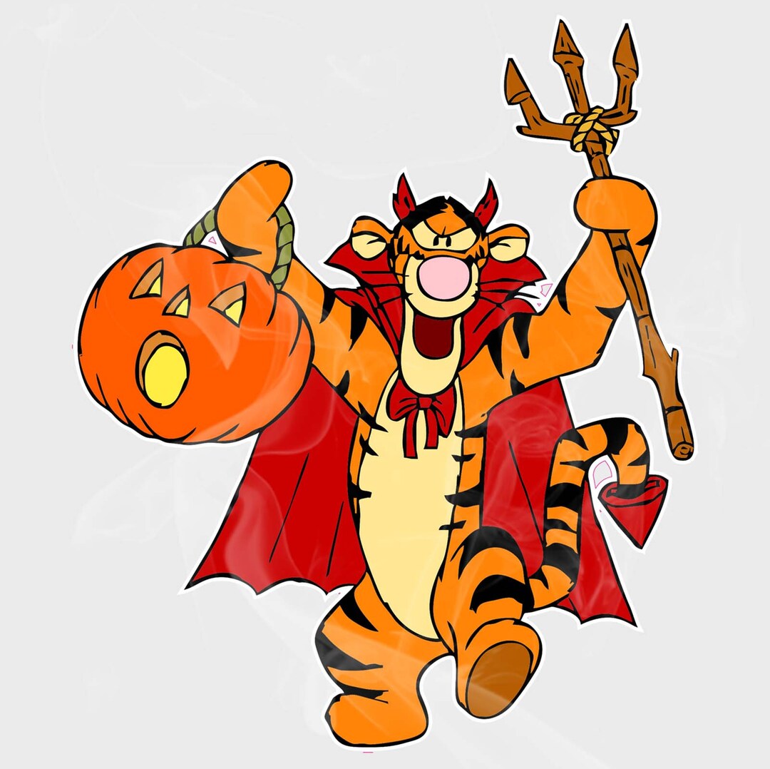 Halloween Devil Vinyl Decal Sticker Static Cling Window Film Vinyl Iron ...