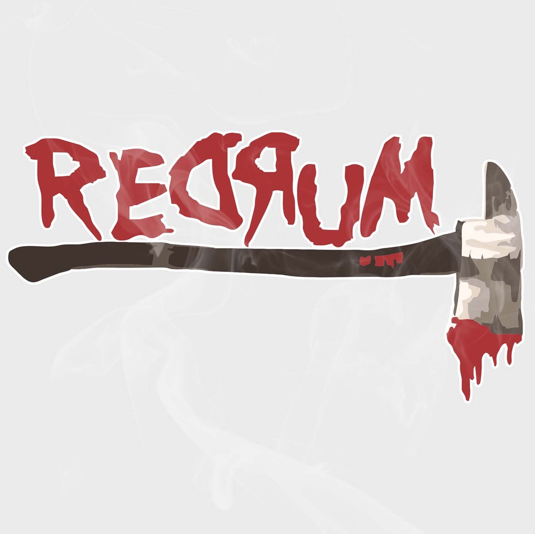 Redrum Axe Vinyl Decal Sticker Static Cling Window Film Vinyl Iron-on ...