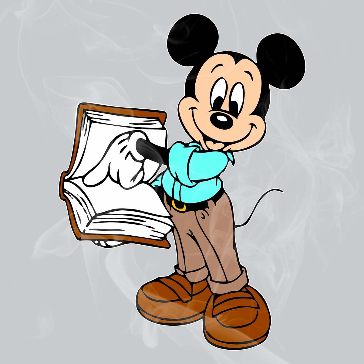 Mickey Mouse Teacher Back to School Vinyl Sticker Static | Etsy