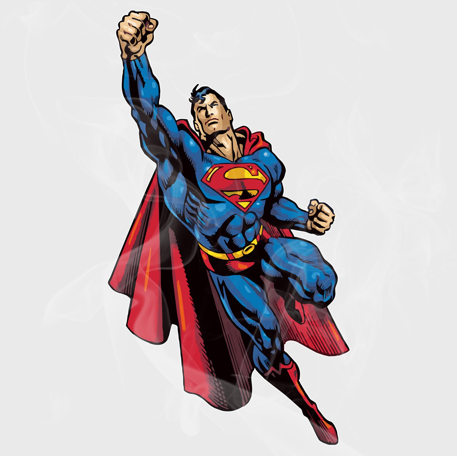 Classic Superman Flying Vinyl Sticker Static Cling or Vinyl | Etsy