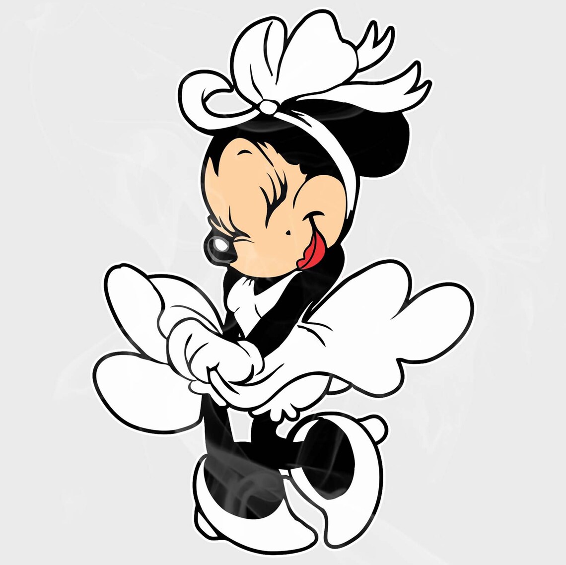 Minnie Style Marilyn Monroe Decal vinyl Sticker Static - Etsy UK