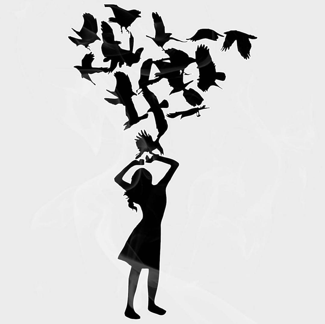 Classic Horror Vinyl Decal Sticker Static Cling Window Film Vinyl Iron ...