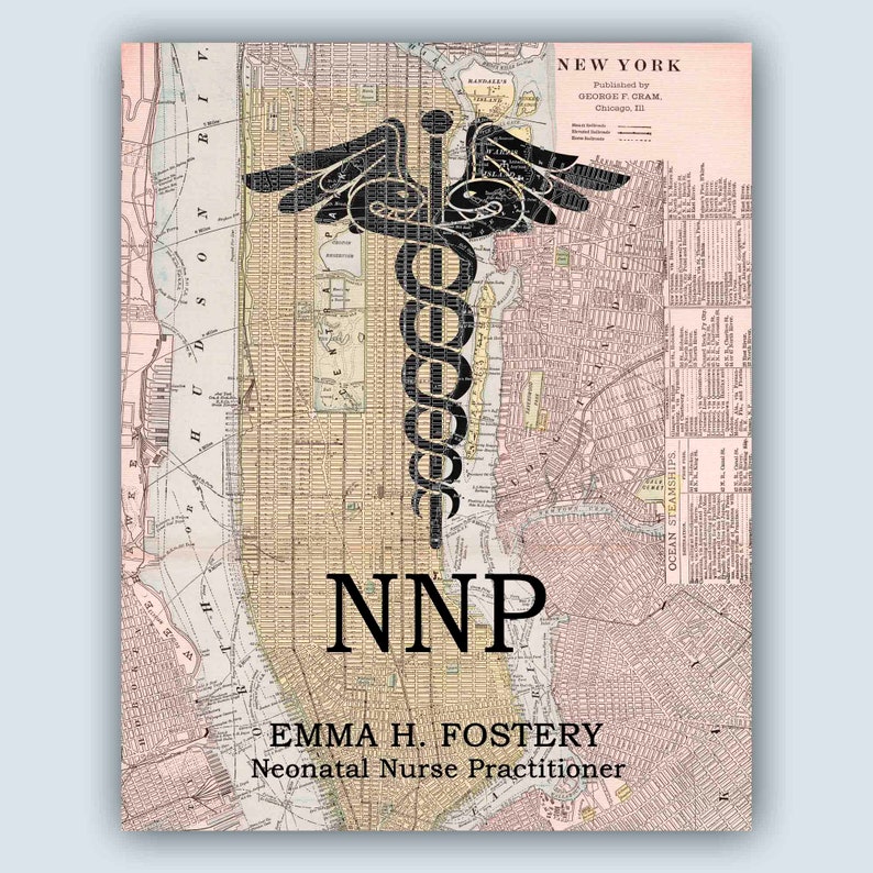 Custom Neonatal Nurse Practitioner NNP Poster NNP Graduation | Etsy