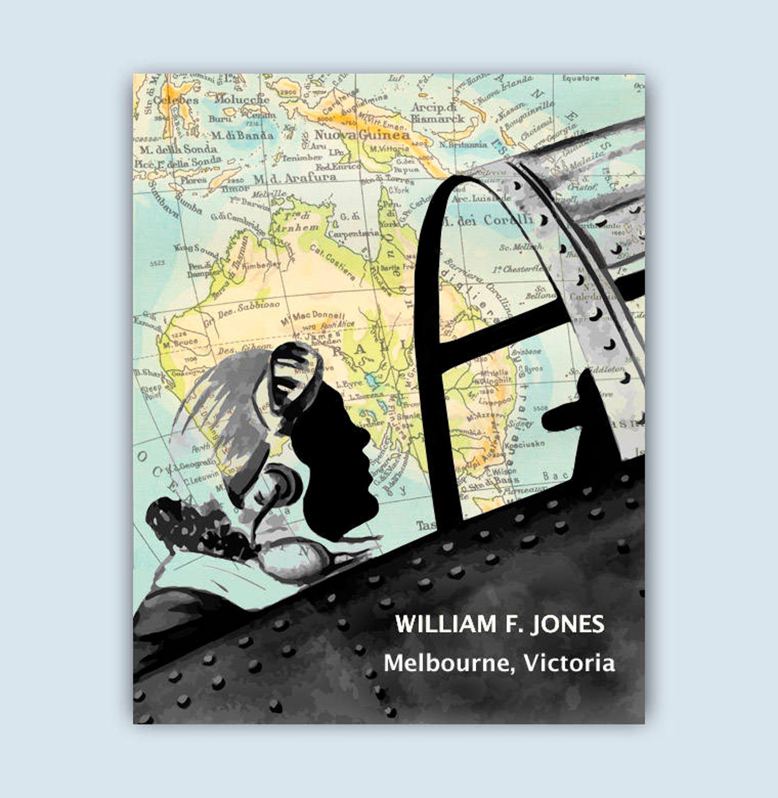 Aviator Map Print Pilot Gifts PERSONALIZED Gift Pilot Gift - Etsy