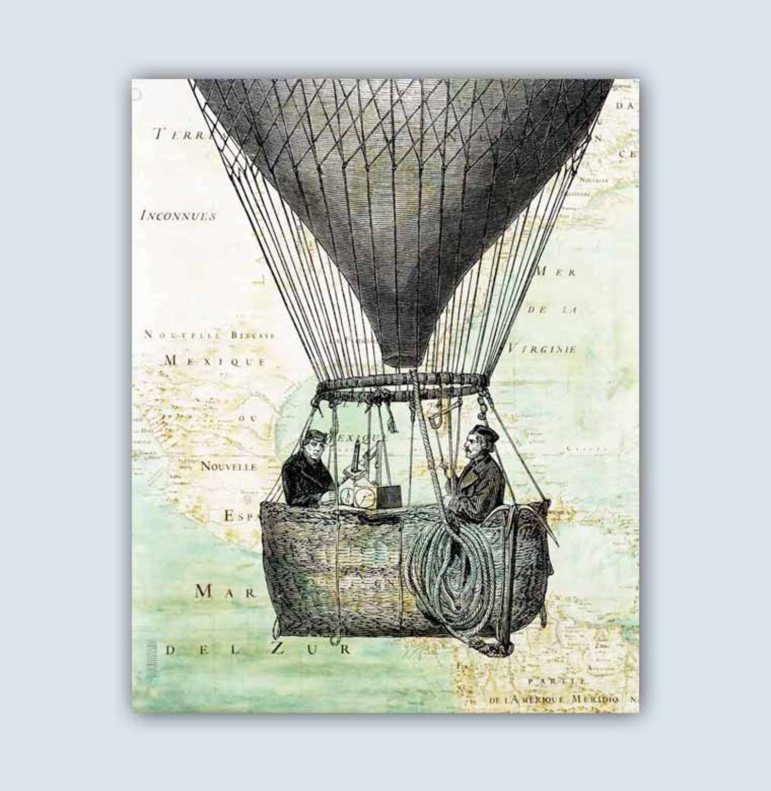 Hot Air Balloon Flying Decorations Playroom Educational - Etsy