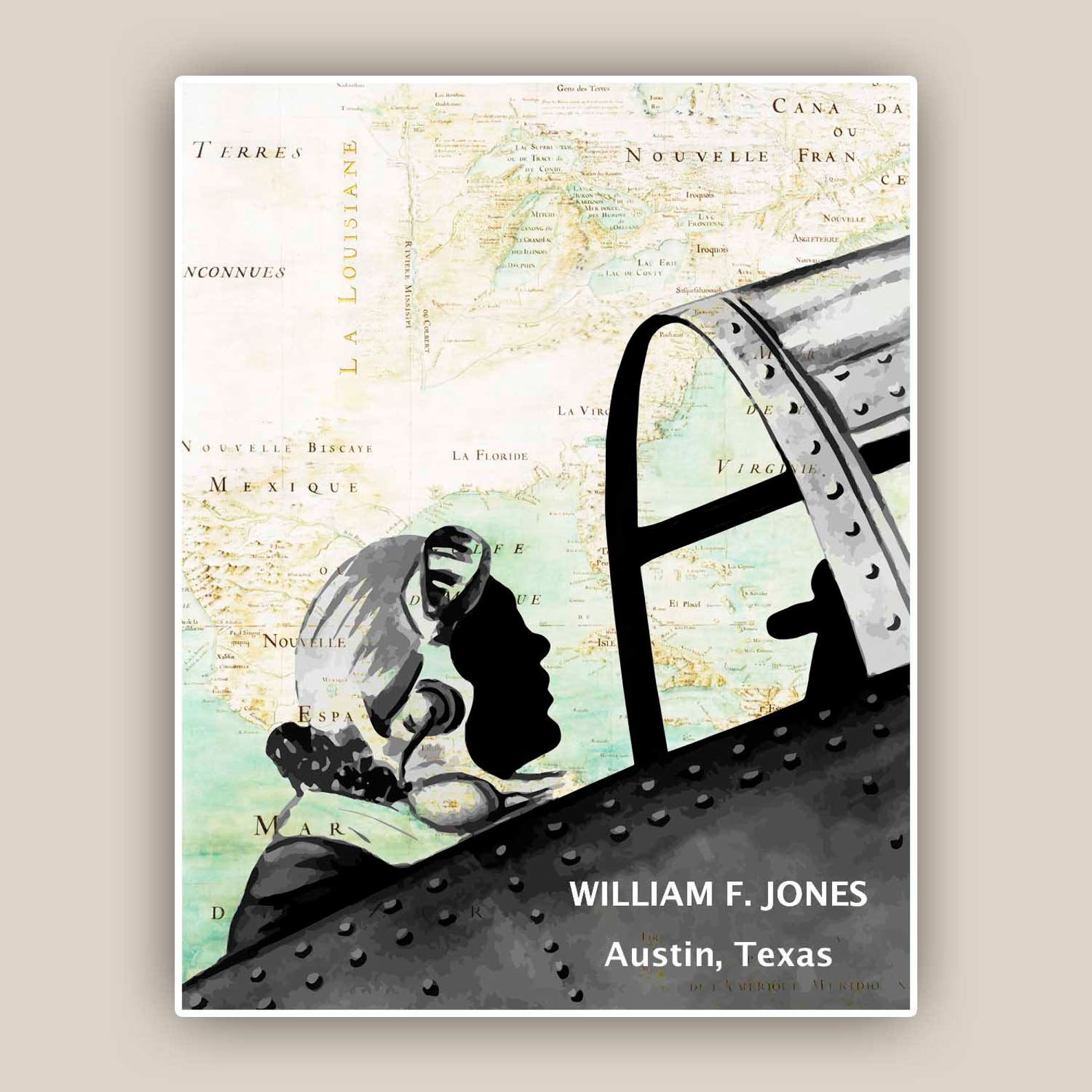 Aviator Map Print Pilot Gifts PERSONALIZED Gift Pilot Gift - Etsy