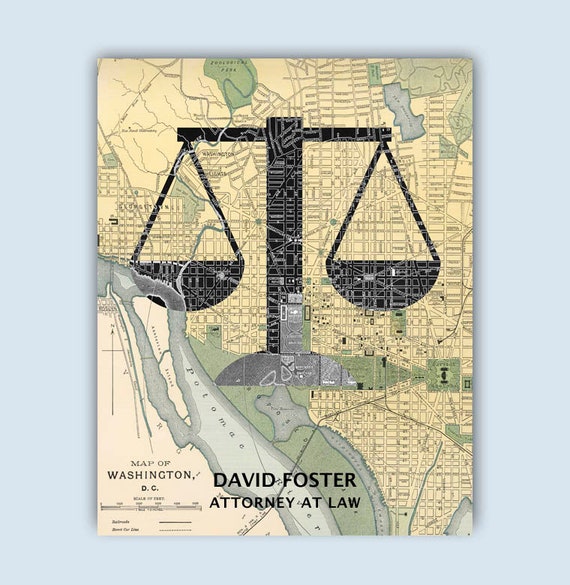 Custom Lawyer print Attorney at Law print Personalized | Etsy