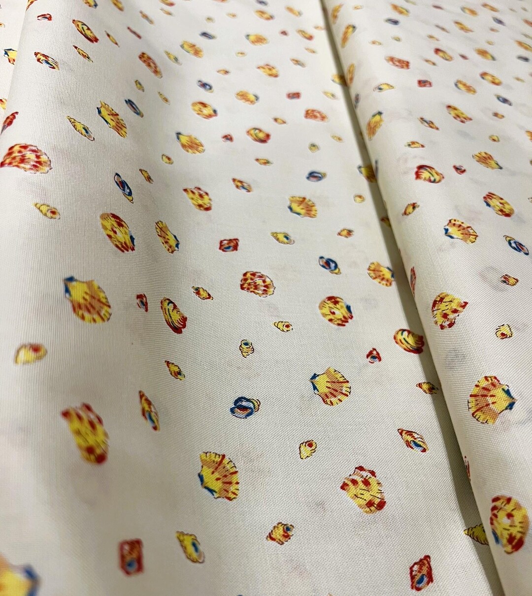 Liberty Fabric, Riviera Collection, Sea Shells Lasenby Cotton by the ...