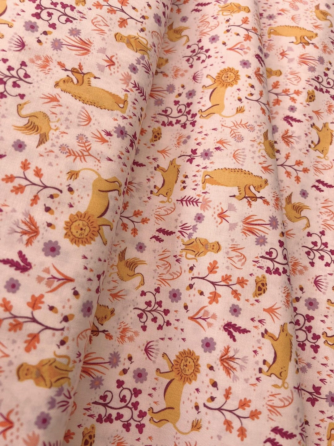 Liberty Fabric, Tree of Life Collection, Tudor Fauna Lasenby Cotton by ...