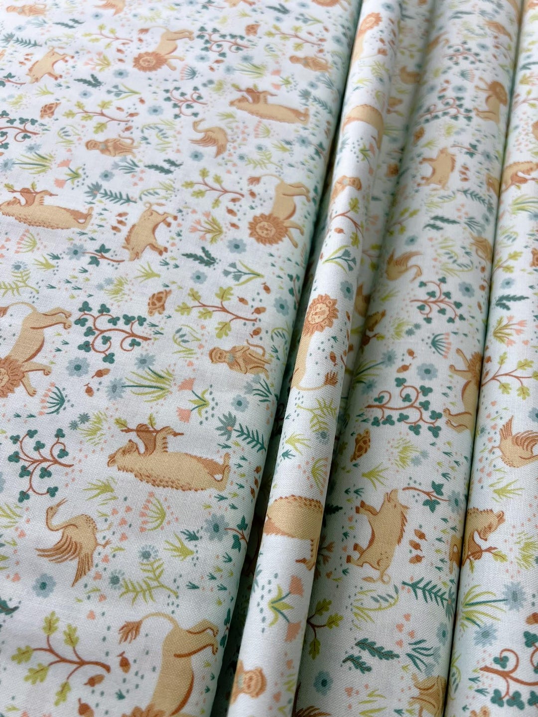 Liberty Fabric, Tree of Life Collection, Tudor Fauna Lasenby Cotton by ...