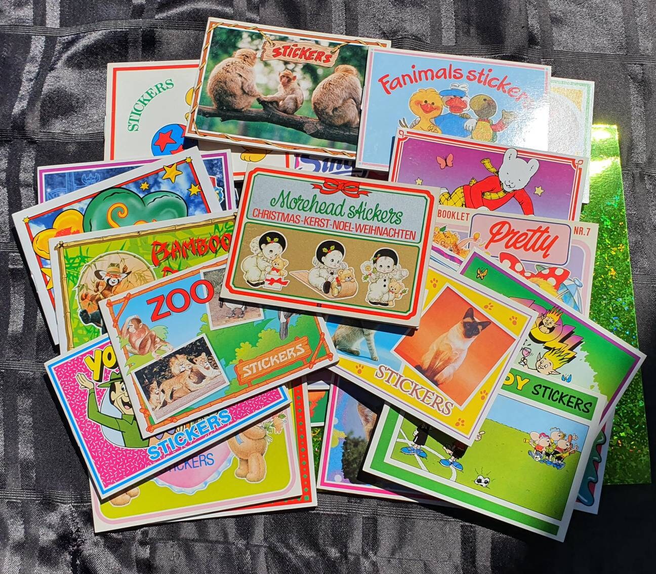 Vintage Introduction Holland Sticker Books Morehead,rosie&jim,cats ...