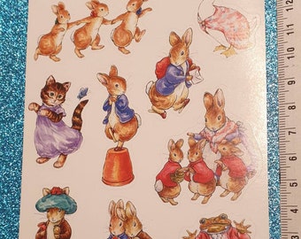 Peter Rabbit Stickers - Etsy