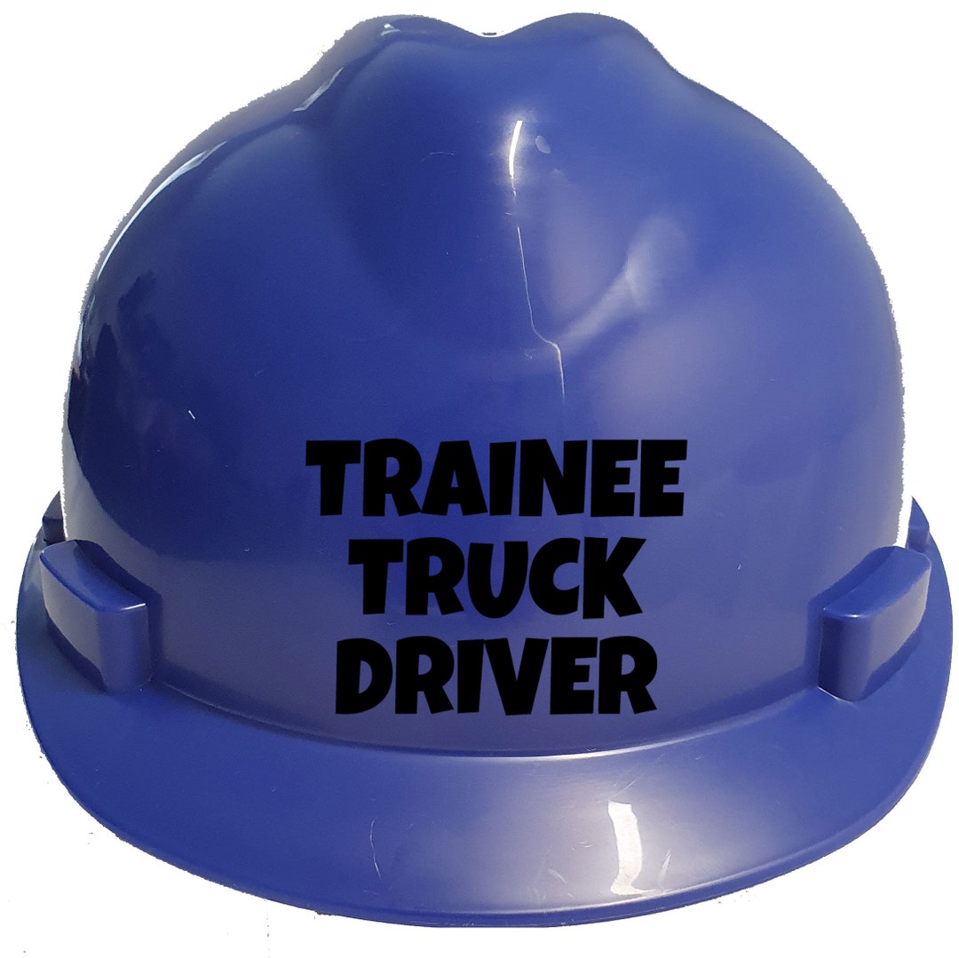 Children's Hard Hat Trainee Truck Driver Kids, Toddler Safety ...